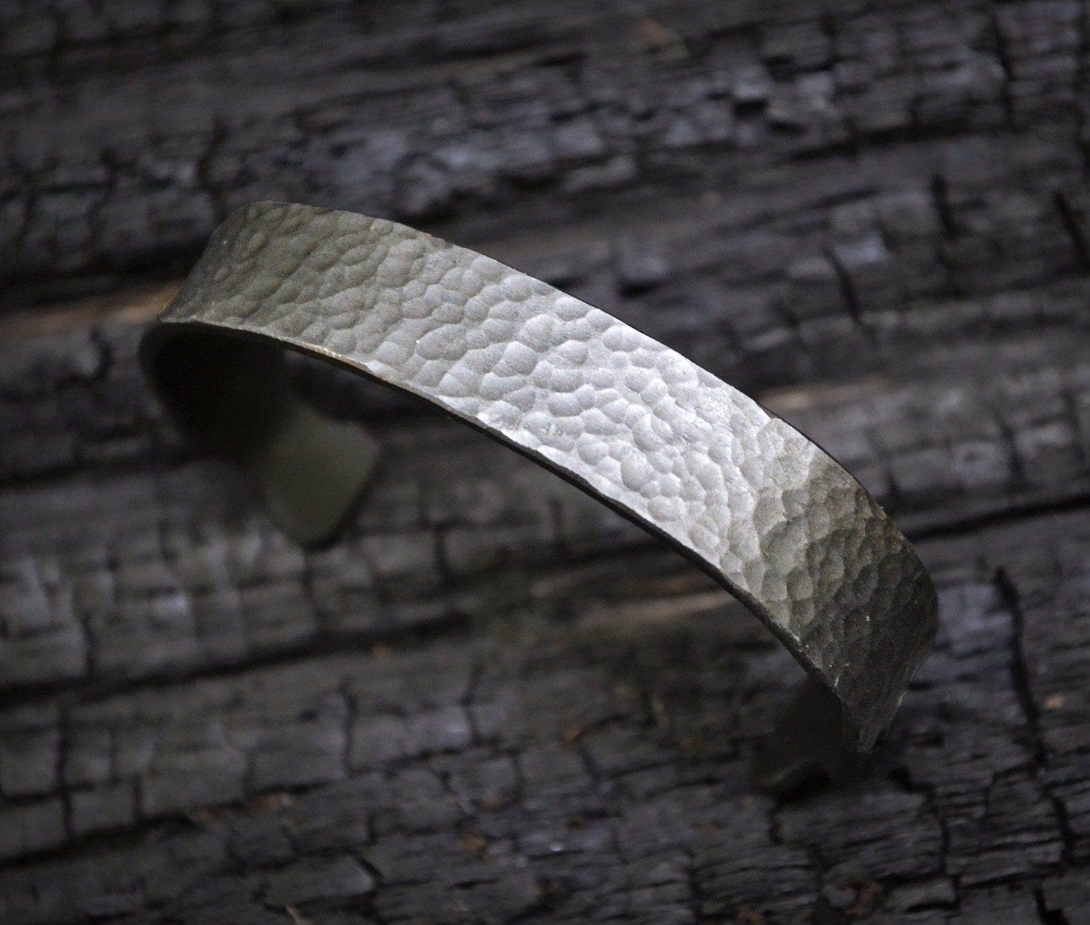 Hand Forged Iron Braceletpersonalized Braceletcustom Mens - Etsy