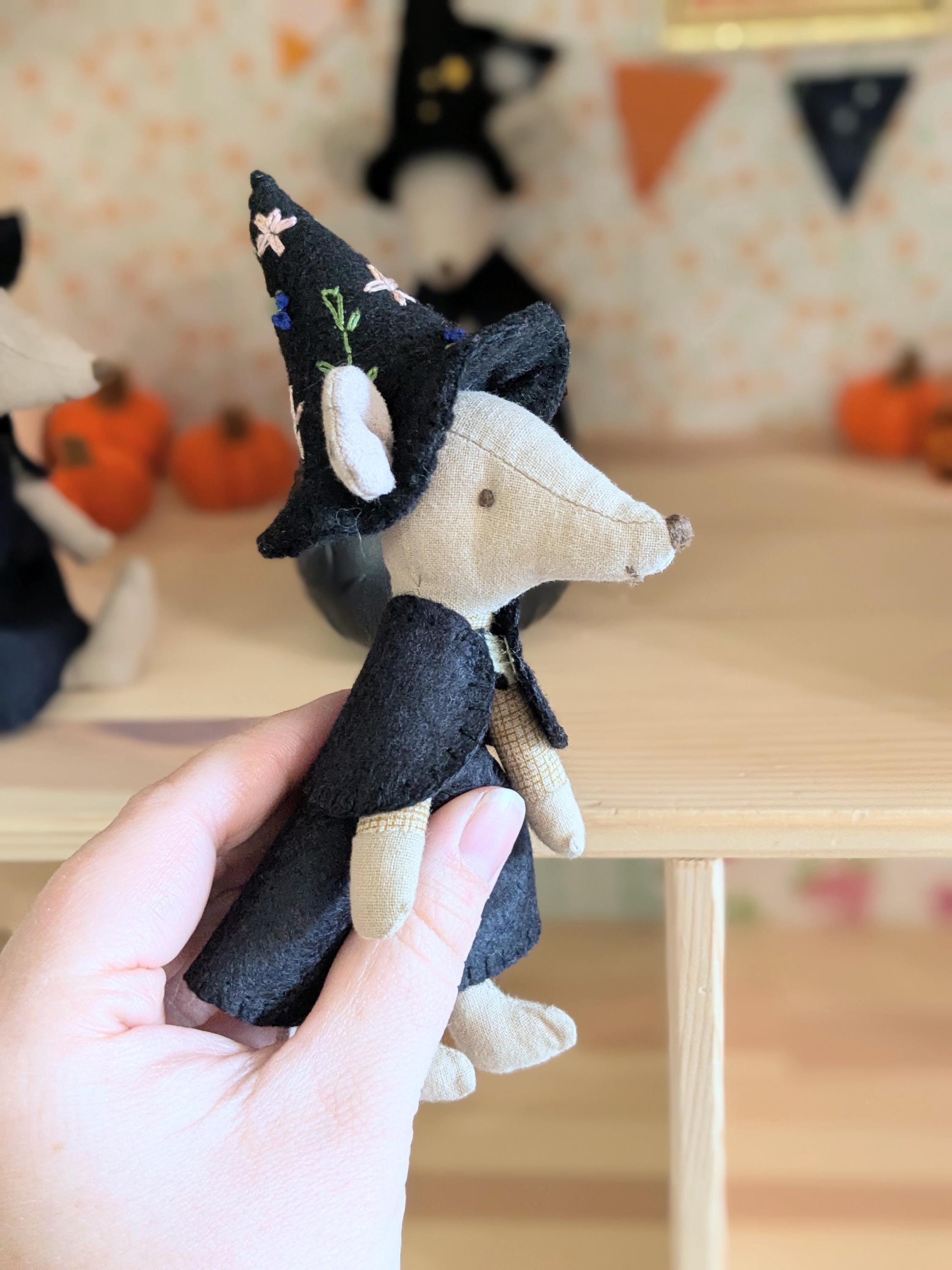 Witch Costume for Big Sister or Parent Mouse - Fits Maileg Mice - Etsy