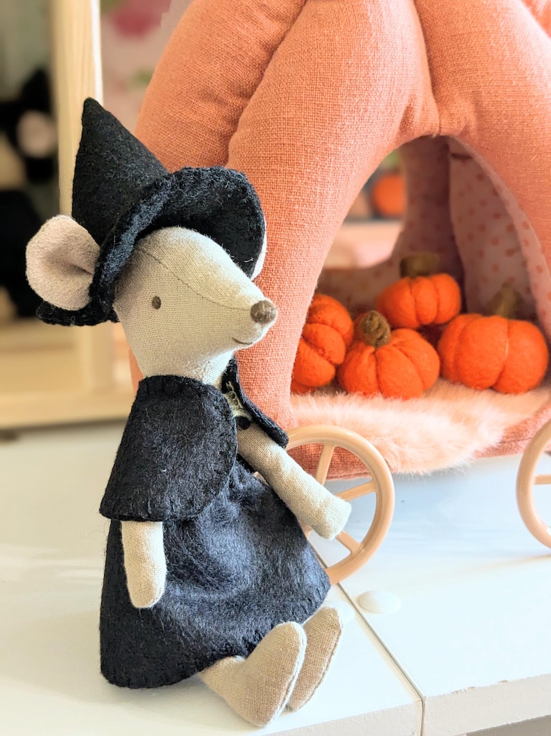 Witch Costume for Big Sister or Parent Mouse - Fits Maileg Mice - Etsy