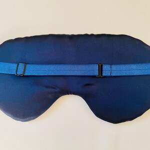 Celestial Sun Moon Stars Sleep Mask, Silk Backing, Adjustable Elastic ...