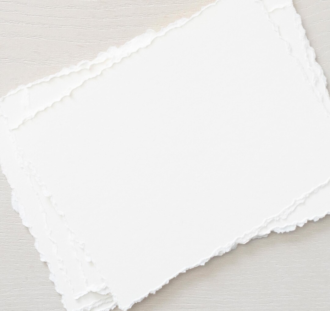 Custom Order Hand Torn Paper (set of 25) - Etsy