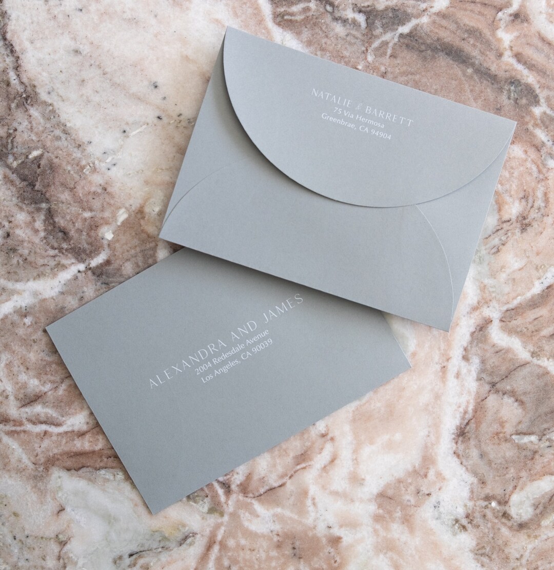 Natalie Printed Arch Invitation Envelopes Includes Envelopes - Etsy