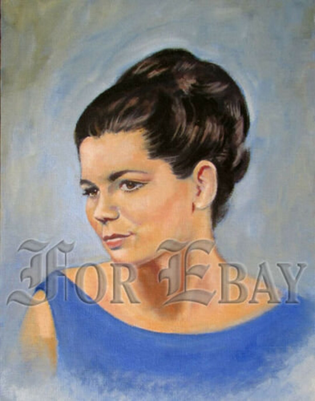 Victoria Winters / Betty Hanscombe Portrait on Canvas (DARK SHADOWS) - Etsy