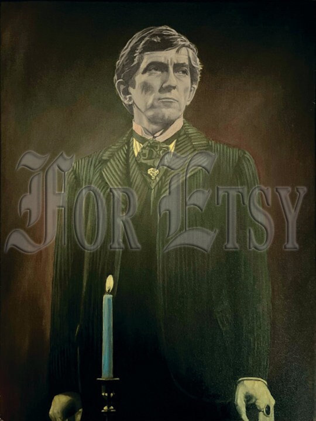 Barnabas Collins 1897 Old House 18x24 Canvas Portrait From DARK SHADOWS ...