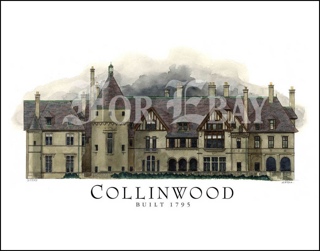 Dark Shadows Collinwood Drawing Room