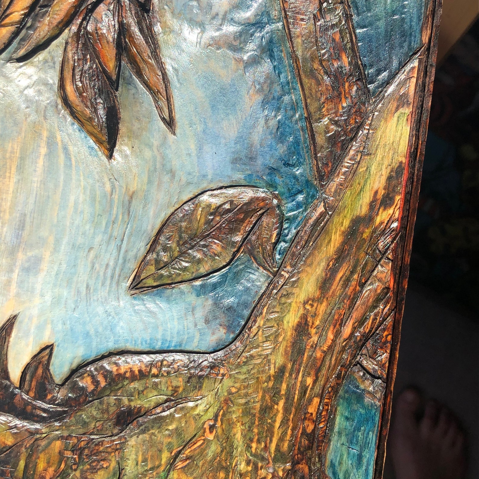 Sunflower Painting, Wood Burning Art, Sunflower Carving, Home Decore ...