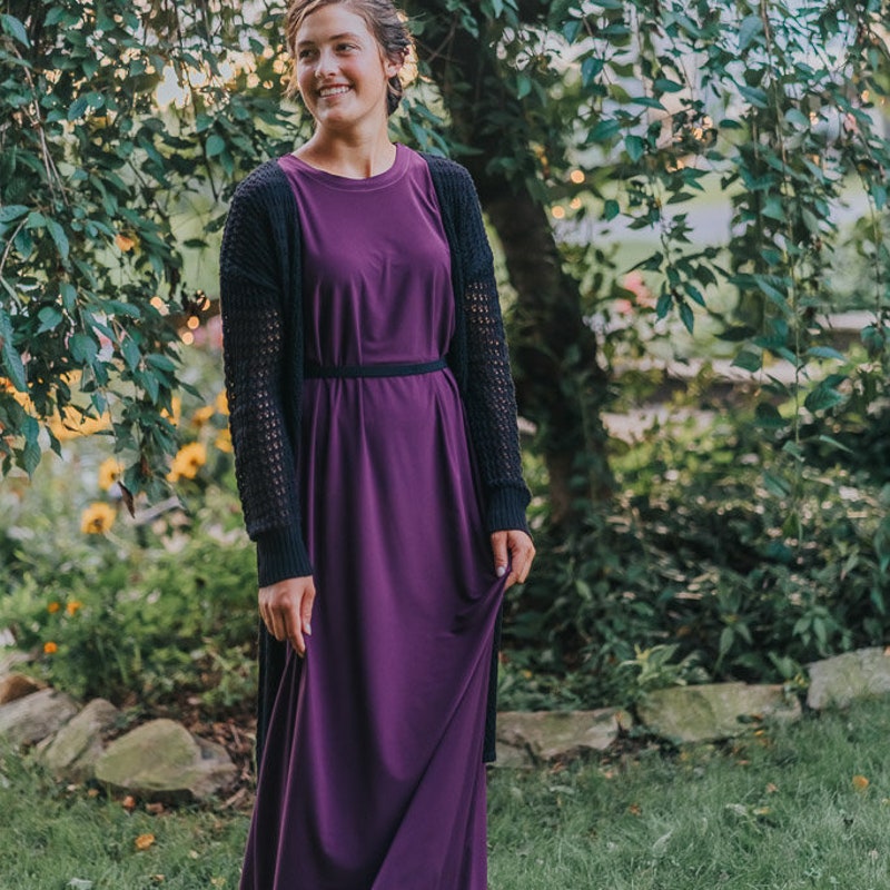 Plum Dress - Etsy