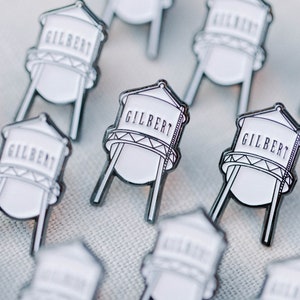 Gilbert Arizona Water Tower Enamel Pin - Etsy
