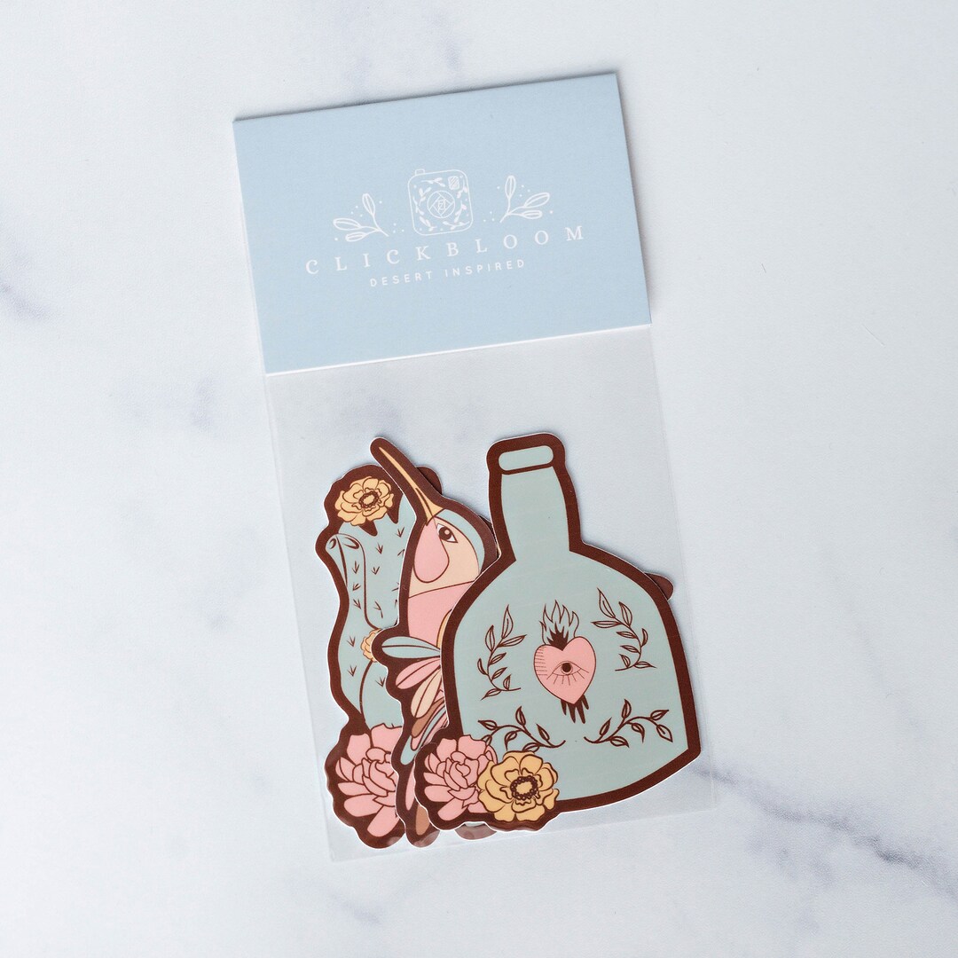 Wild Dream Vinyl Sticker Pack - Etsy