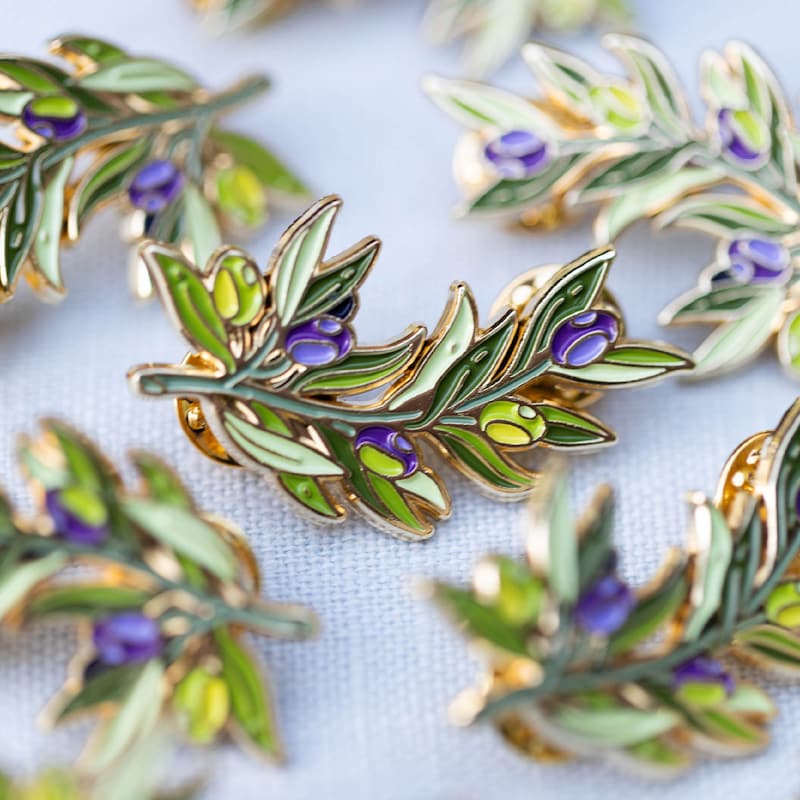 Branch Enamel Pins - Etsy
