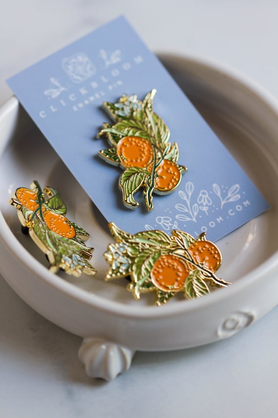 Arizona Citrus Enamel Pin - Etsy