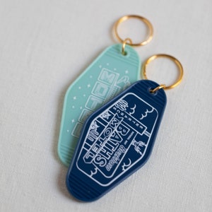 Mesa Buckhorn Baths and Diving Lady Hotel Keychain - Etsy