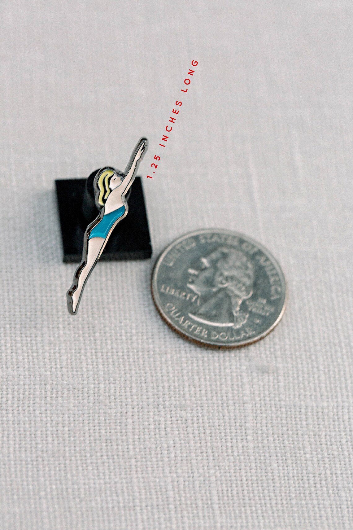 Mesa Arizona Diving Lady Enamel Pin - Etsy