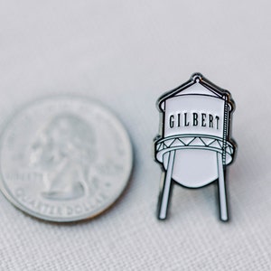 Gilbert Arizona Water Tower Enamel Pin - Etsy
