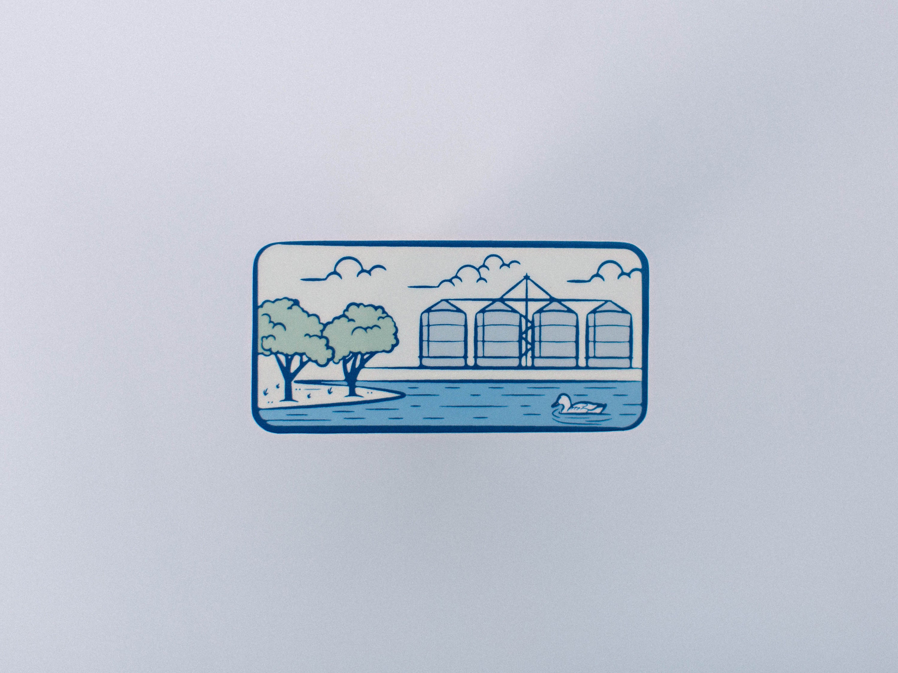 Morrison Ranch Silos Gilbert Arizona Vinyl Sticker | Etsy