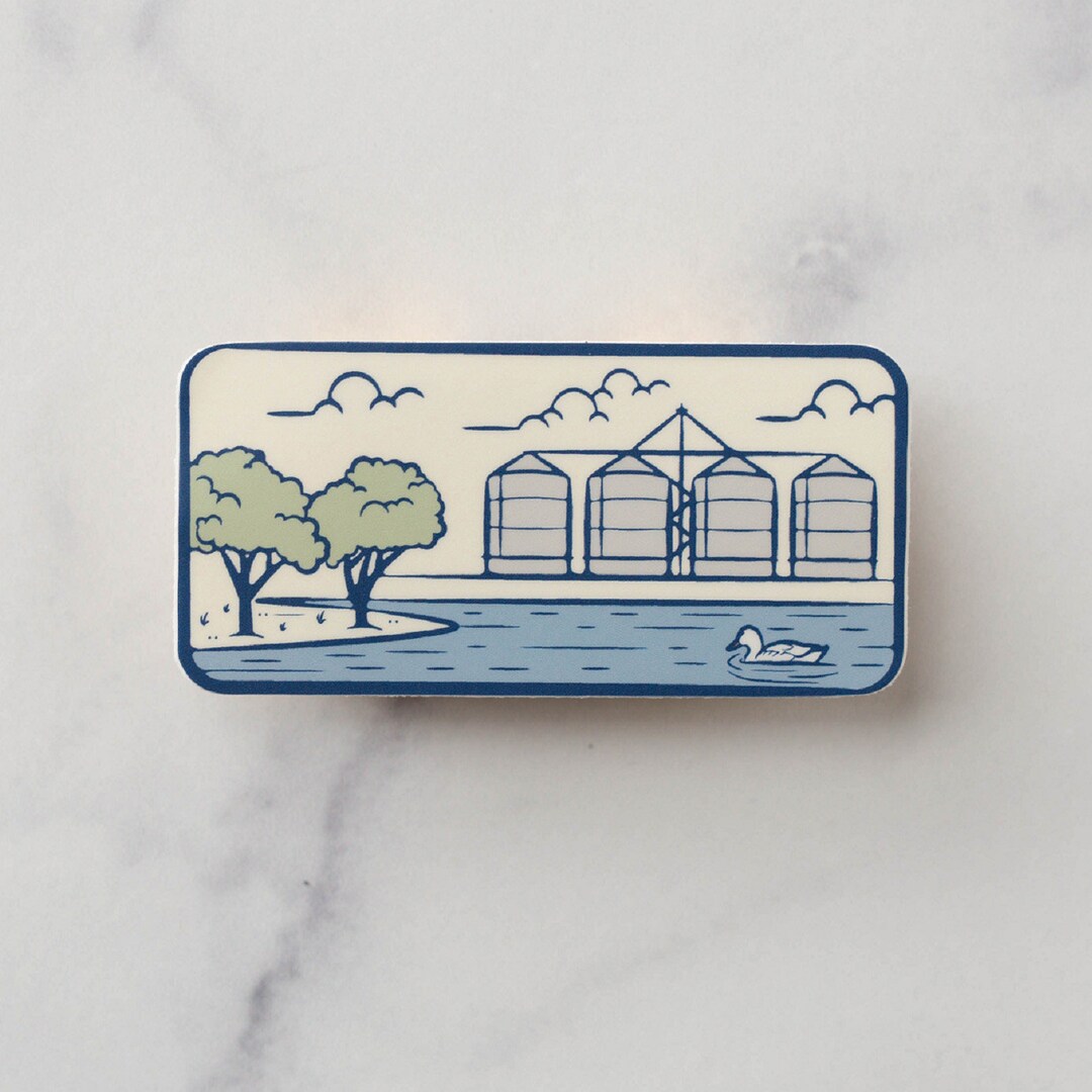 Morrison Ranch Silos Gilbert Arizona Vinyl Sticker - Etsy