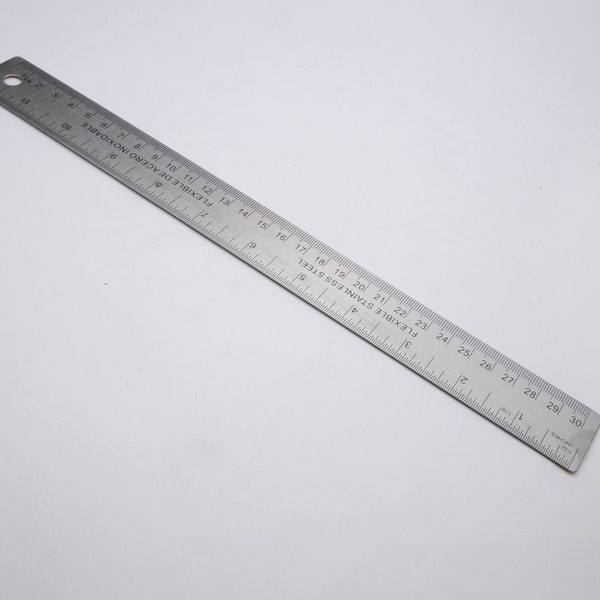 Metal Ruler - Etsy