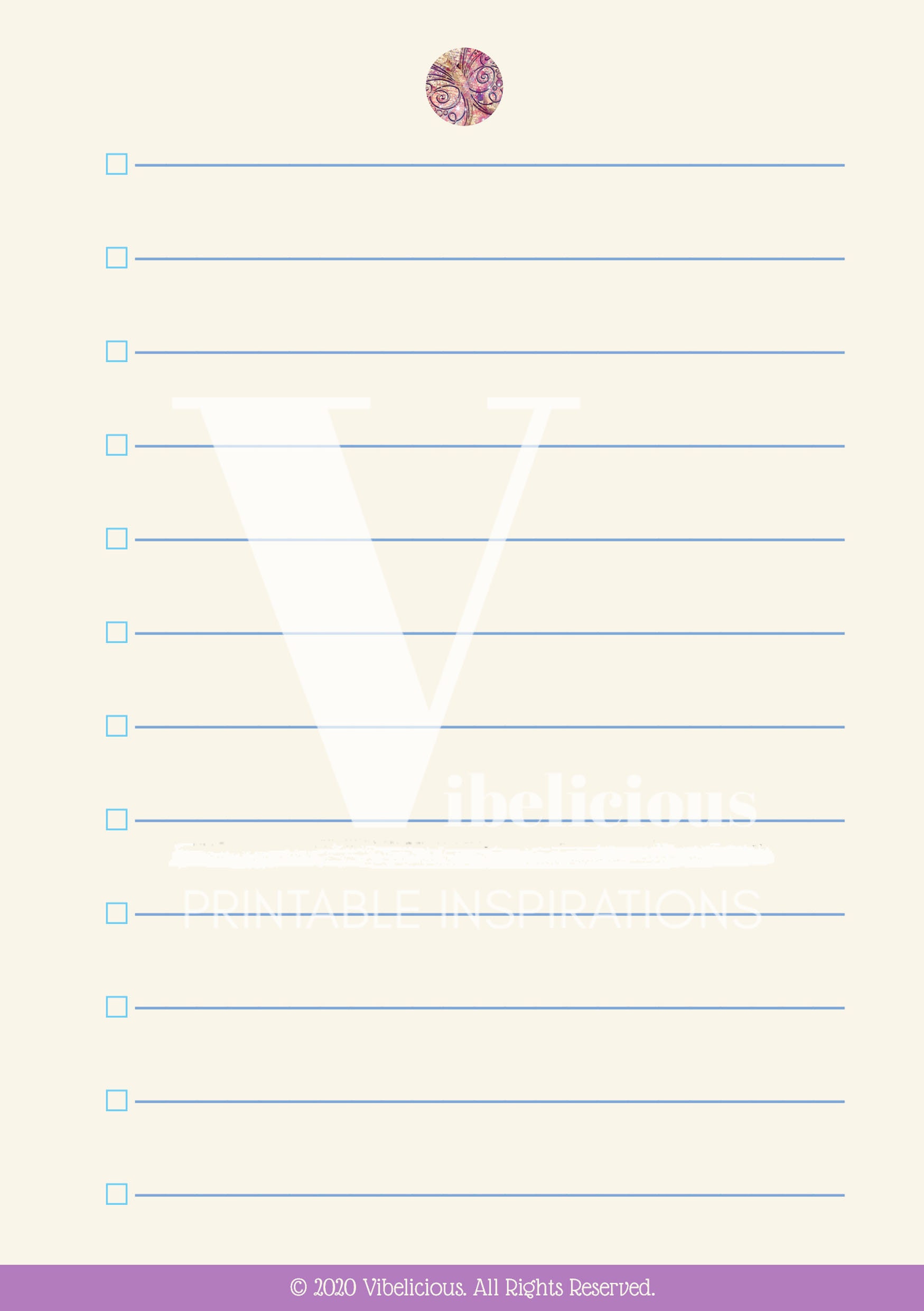 WRITE IT DOWN Printable Note Paper Set Printable Note Pad Inspirational ...