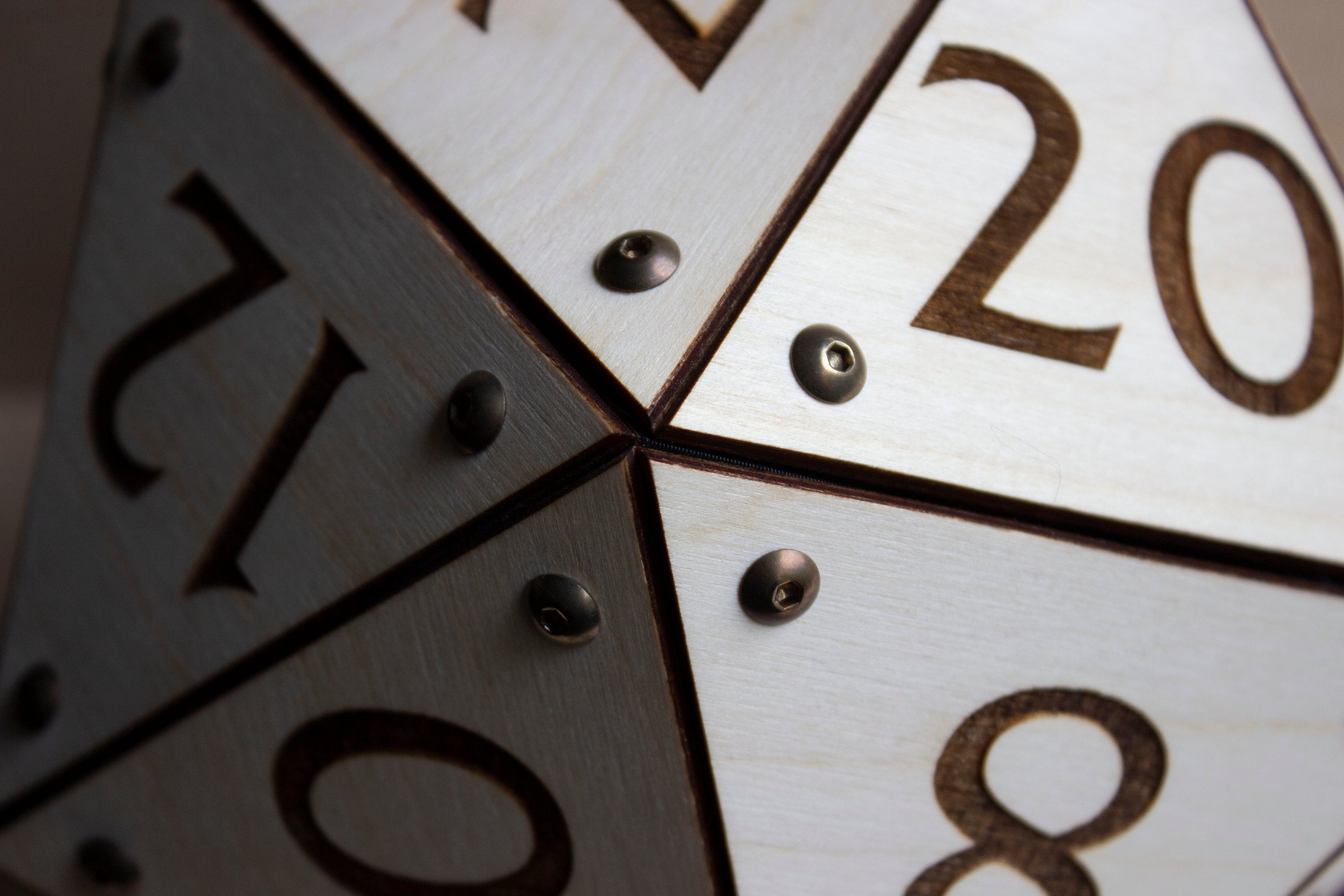 Giant Laser Cut D20 home decor Assembled or DIY Kit | Etsy