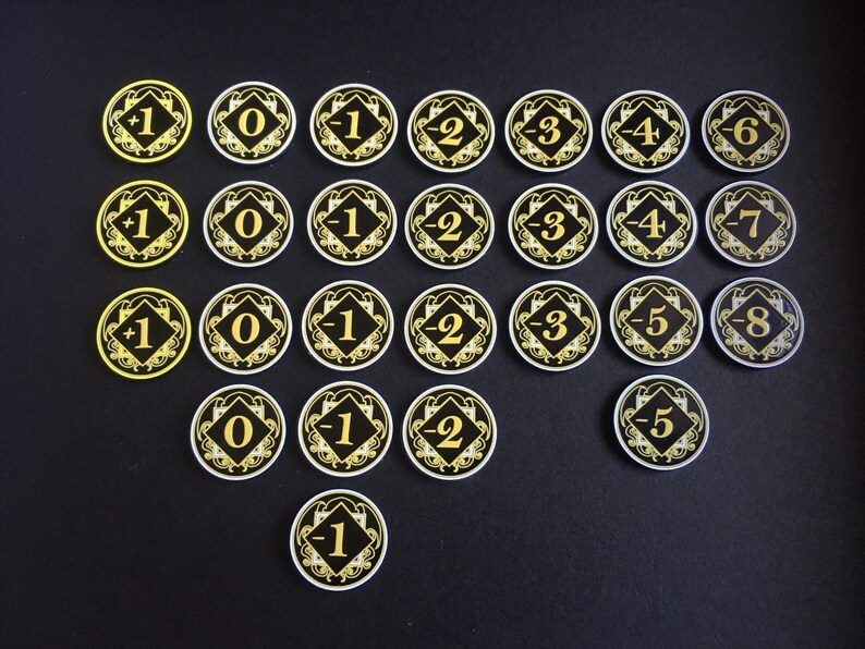 Chaos Tokens Arkham Horror LCG Full Core Pack Call of - Etsy