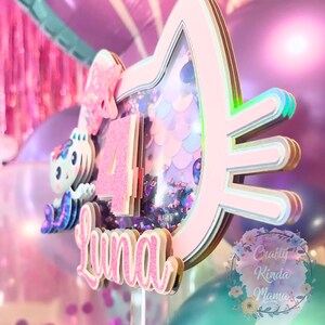 Mercat Gabby Cat Playhouse Inspired Custom Cake Topper - Etsy