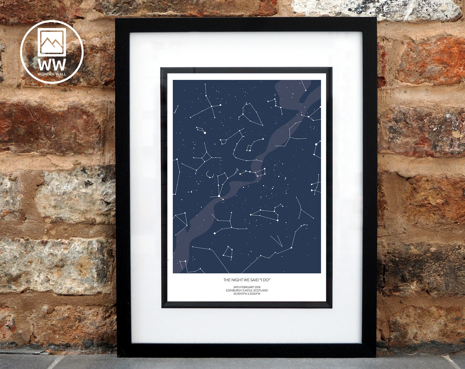 Custom Star Map Constellation Map Custom Star Chart Star | Etsy