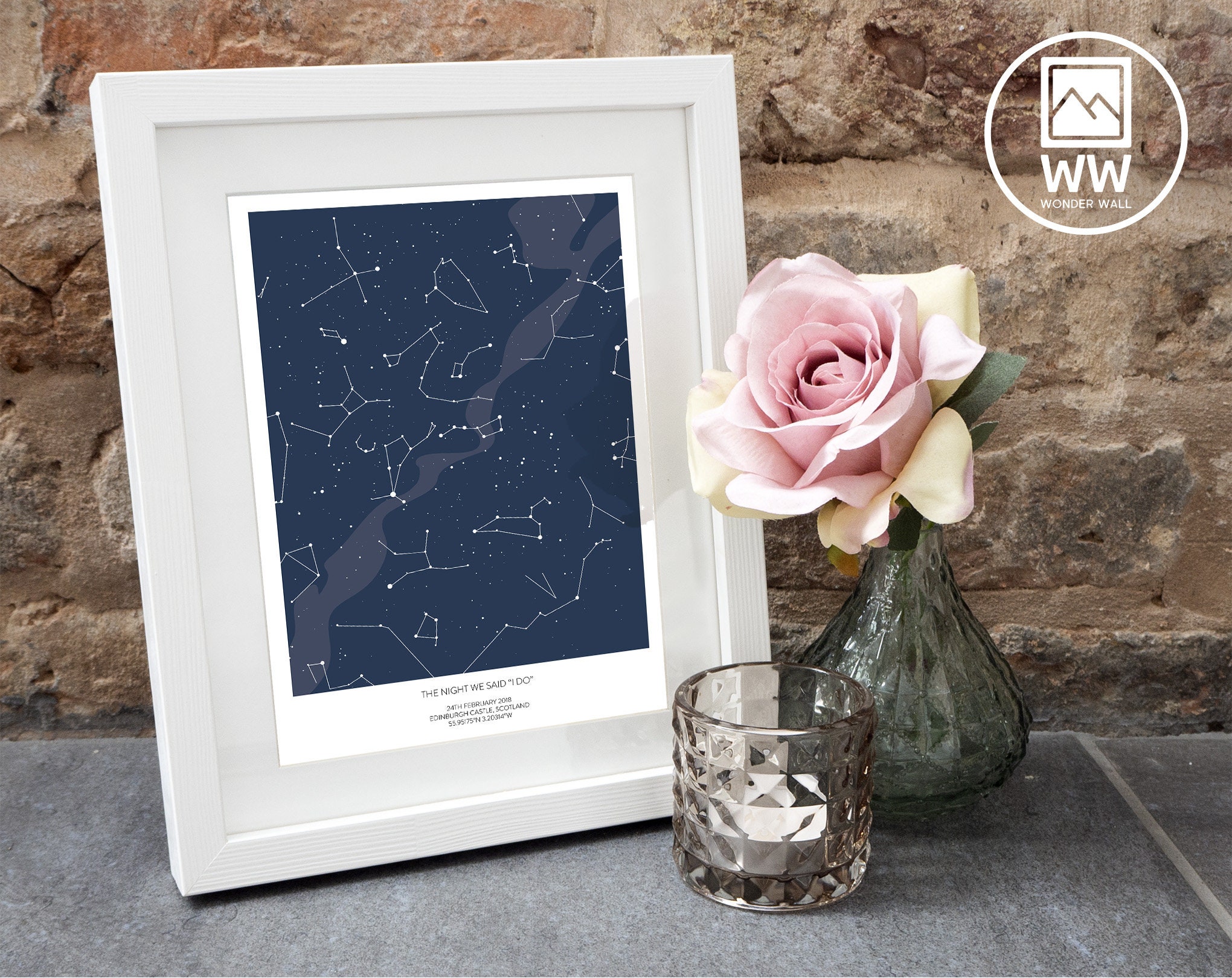 Custom Star Map Constellation Map Custom Star Chart Star | Etsy