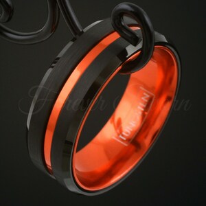 Thin Orange Ring EMS | Search and Rescue SAR Dispatcher Line Tungsten ...