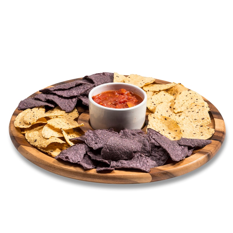 Large Chip N Dip - 15" With Ceramic Bowl - Etsy