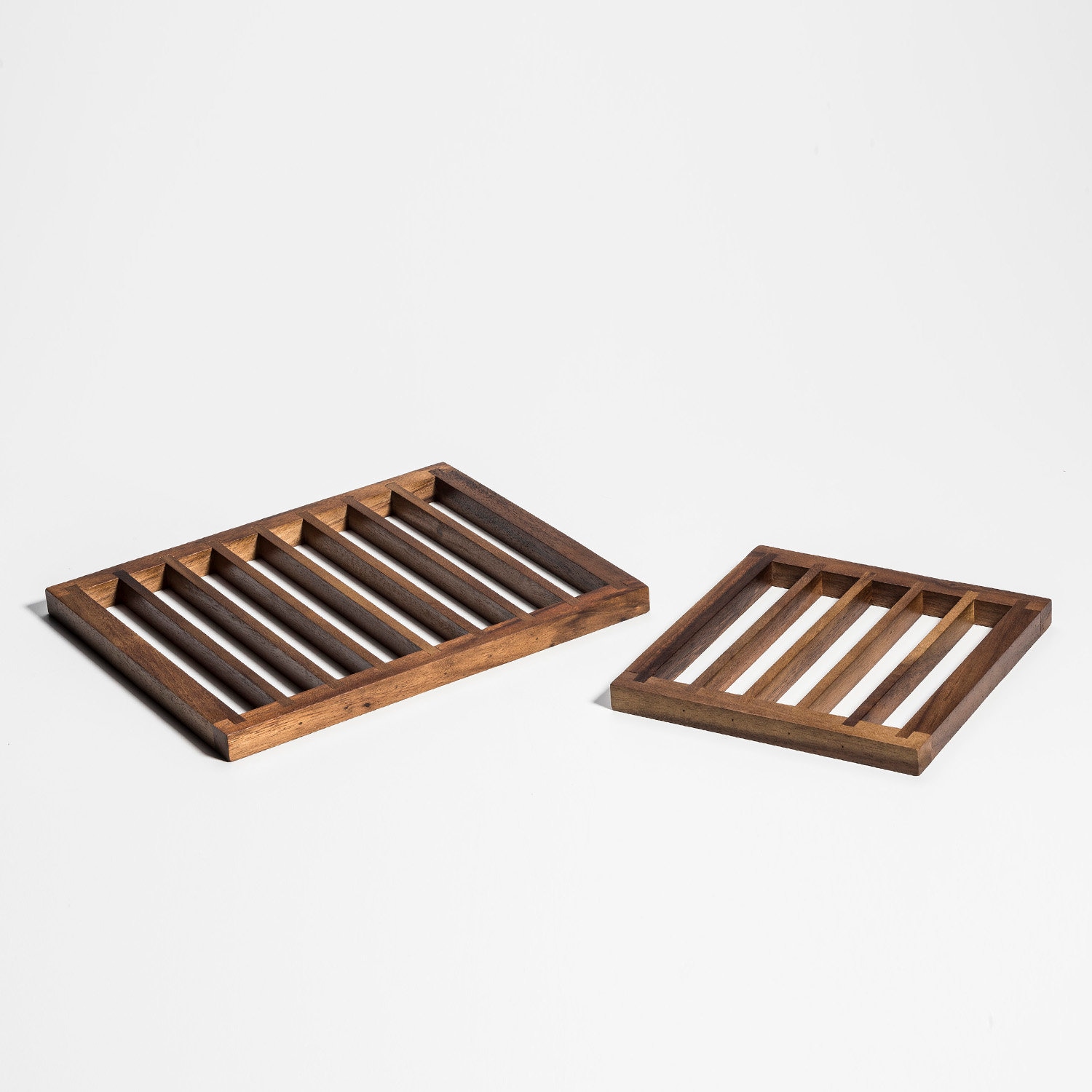 Trivets Set of 2 Wood Trivets - Etsy