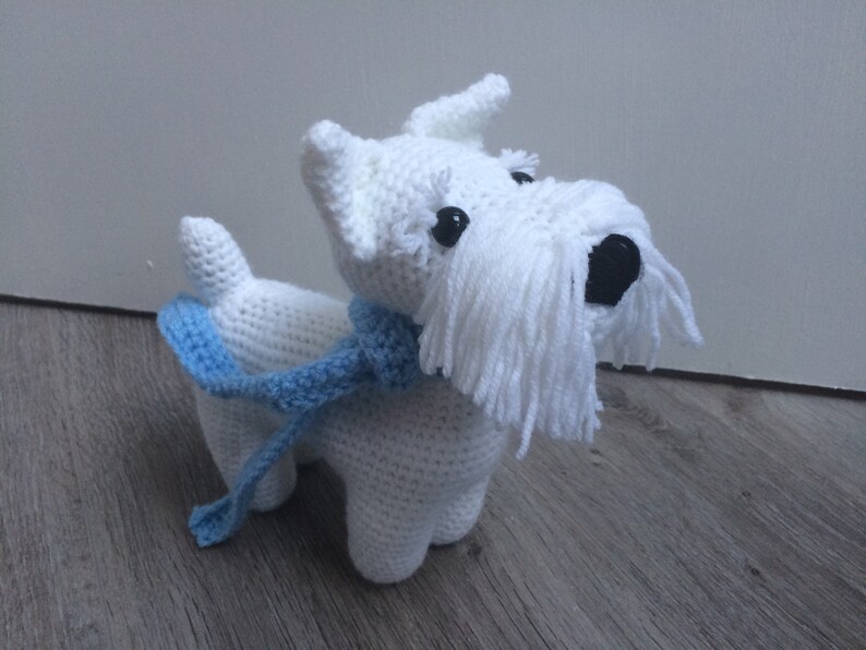 Cute Scottish Terrier Crochet Pattern PDF Cute Amigurumi - Etsy