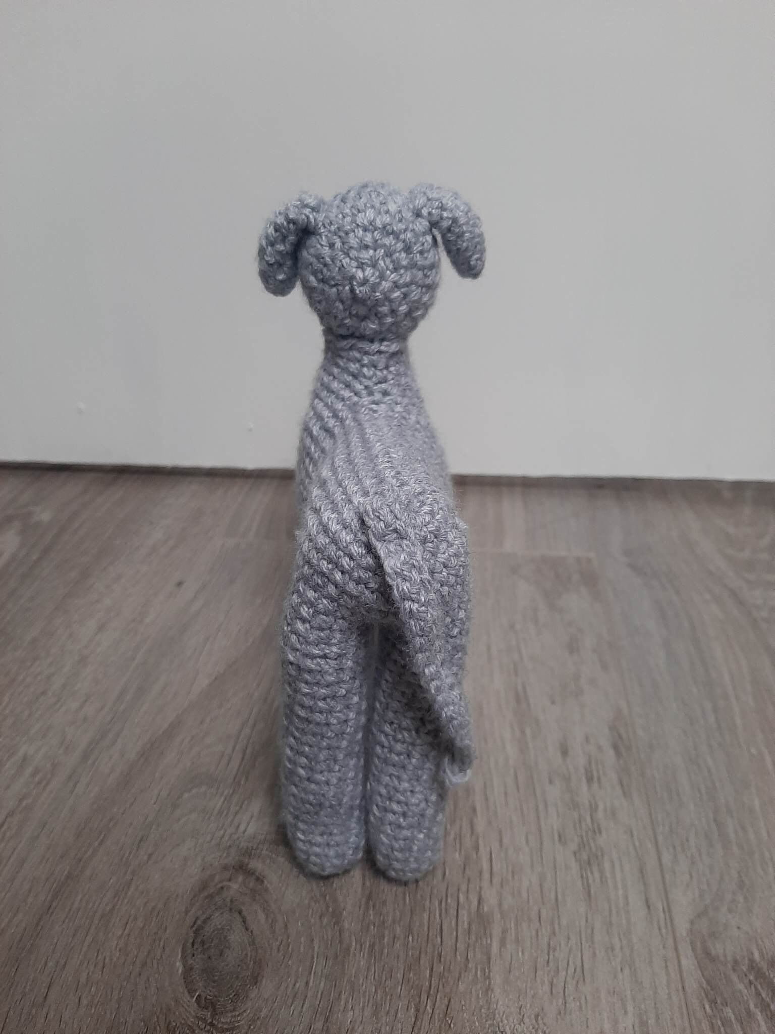Cute Greyhound Dog Amigurumi Crochet Pattern PDF Tutorial - Etsy