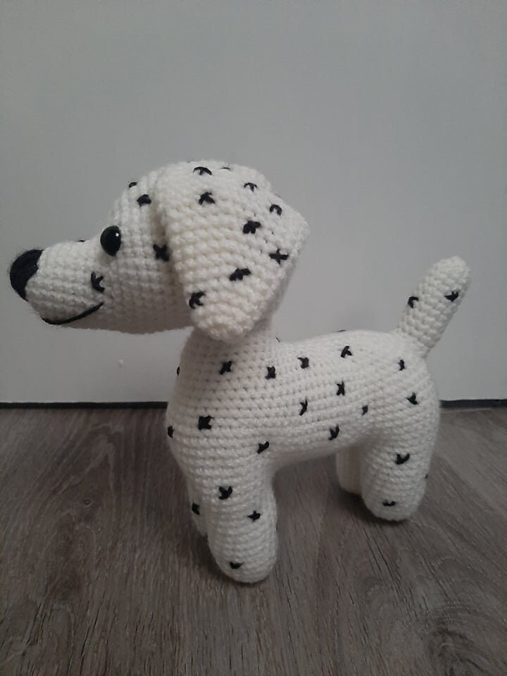 Cute Dalmatian Dog Amigurumi Crochet Pattern PDF Tutorial - Etsy