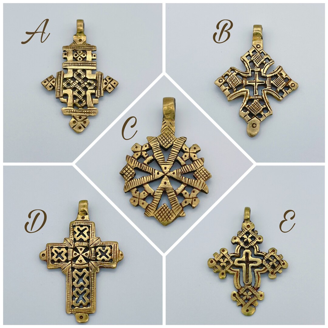 Croix Copte éthiopienne Bijoux Betel - Etsy