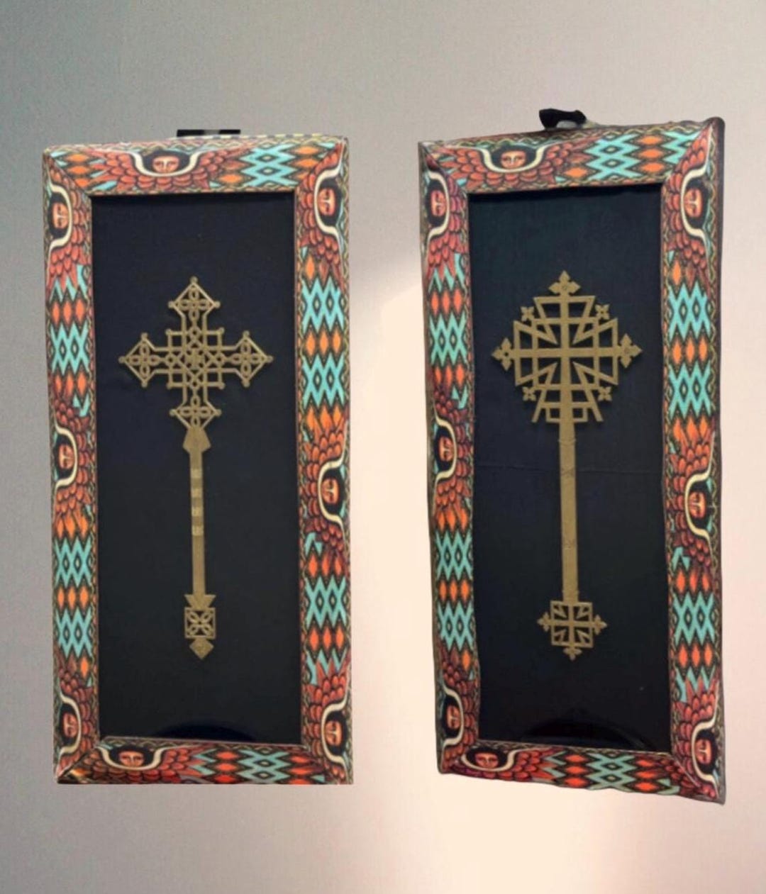 Coptic Cross Wall Decor - Etsy