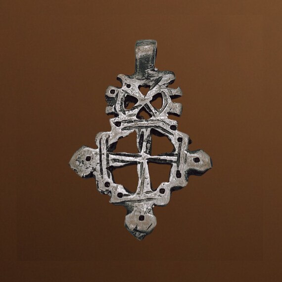Croix copte éthiopienne - Bijoux Betel - Gem