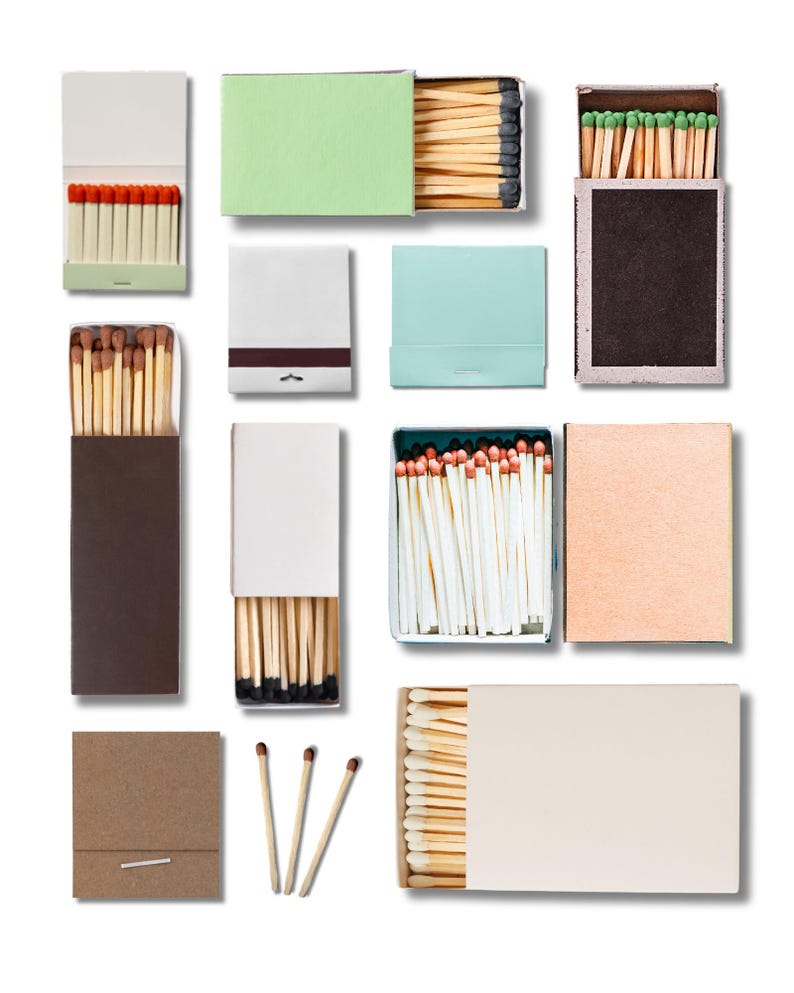 Blank Matchbook Template Create Your Own Customized Personalized ...