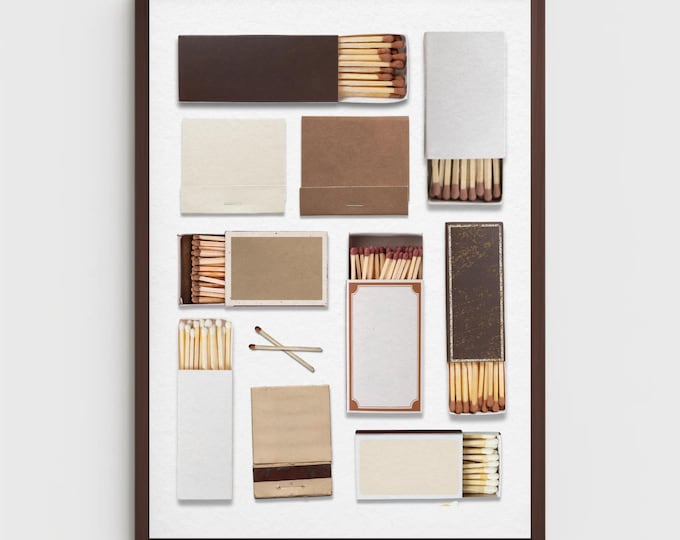 Blank Matchbook | Digital Download | Customizable Matchbooks | Plain ...