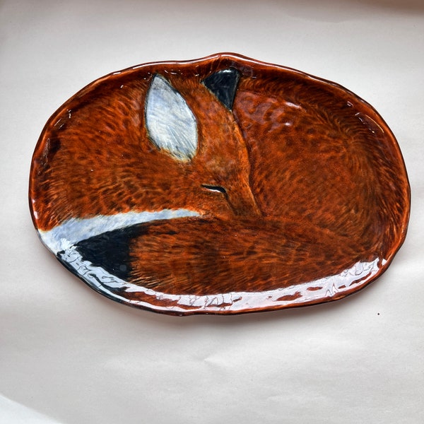 Ceramic Fox - Etsy