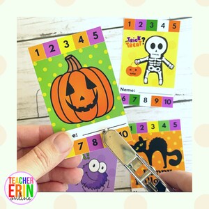Halloween Punch Cards for Rewards, Behavior, Classroom Management ...