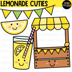 Lemonade Cuties Clipart - Summer - Lemonade Stand - Lemons - Lemon Food ...