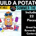 Build A Summer Potato Head and Accessories Dress up Paper Doll ...