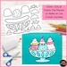 Ice Cream Sundae Coloring Craft - Summer Craft Pattern - Build an Ice ...