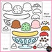Ice Cream Sundae Coloring Craft - Summer Craft Pattern - Build an Ice ...