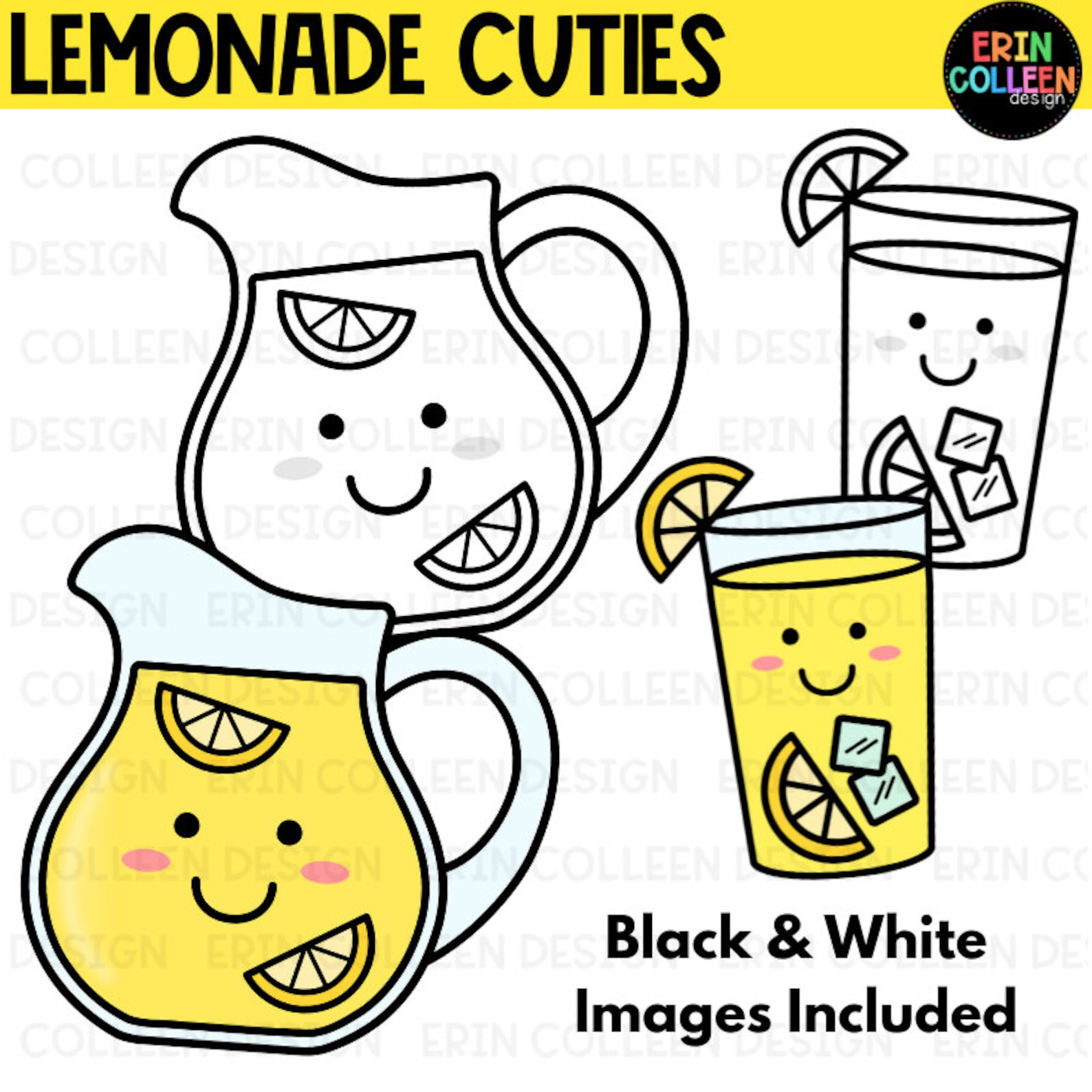 Lemonade Cuties Clipart Summer Lemonade Stand Lemons Lemon Food Sweets ...