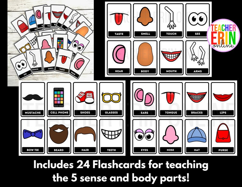 Build A Mr Potato and Mrs Potato | Head and Accessories Dress up Paper ...