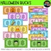 Halloween Play Money Printable Bucks - Cash Rewards, Behavior ...