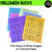 Halloween Play Money Printable Bucks - Cash Rewards, Behavior ...