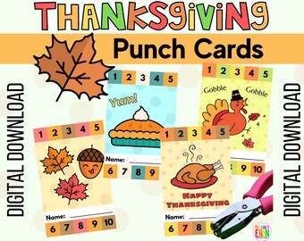 Christmas Punch Cards for Rewards Behavior Classroom - Etsy