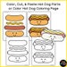 Hot Dog Craft - Summer Craft Pattern - Hot Dog Template - Picnic - BBQ ...
